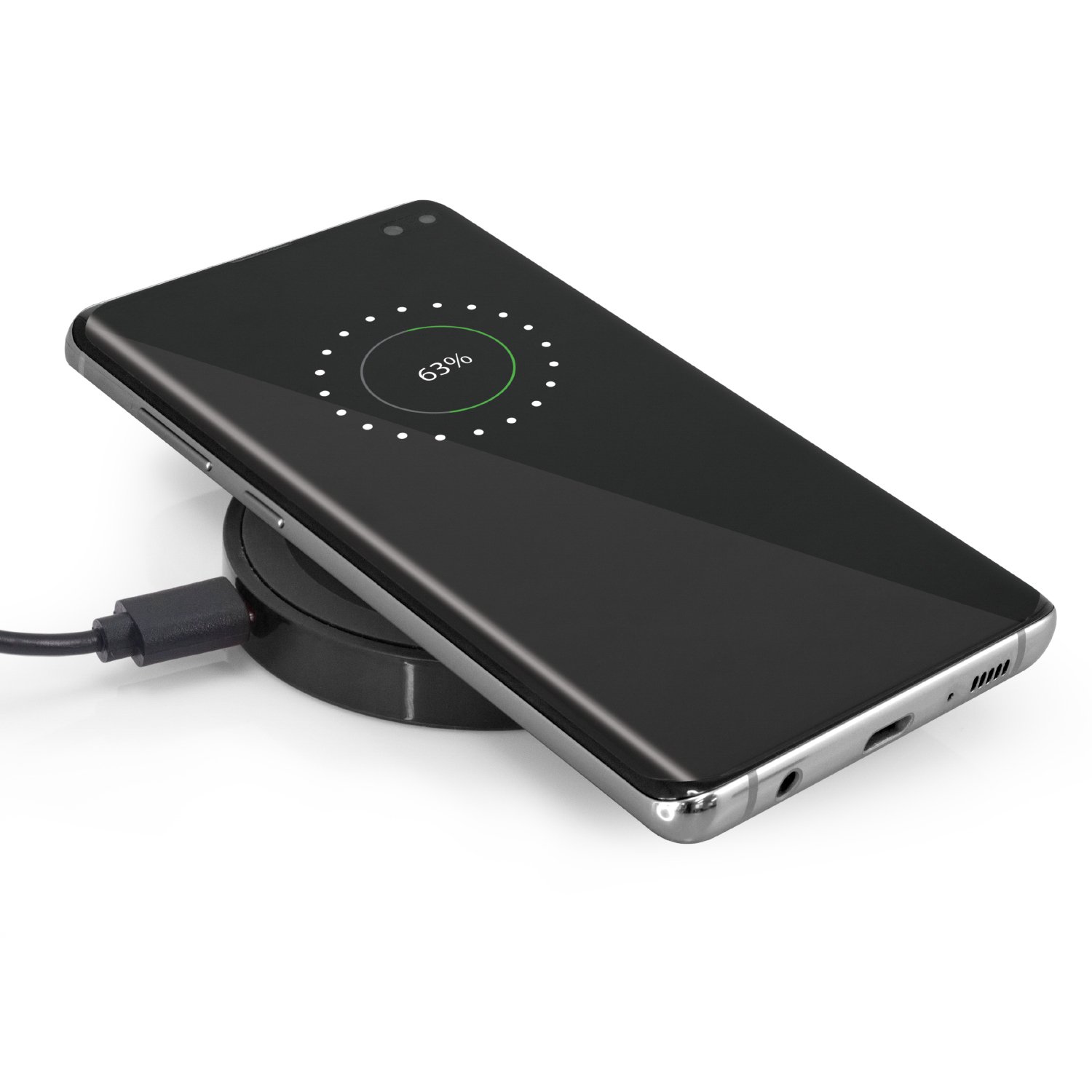 Personalise Orbit Wireless Charger with Text | Pens.com