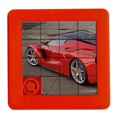 Personalised Sliding Puzzle Game - 75x75x5mm | Pens.com