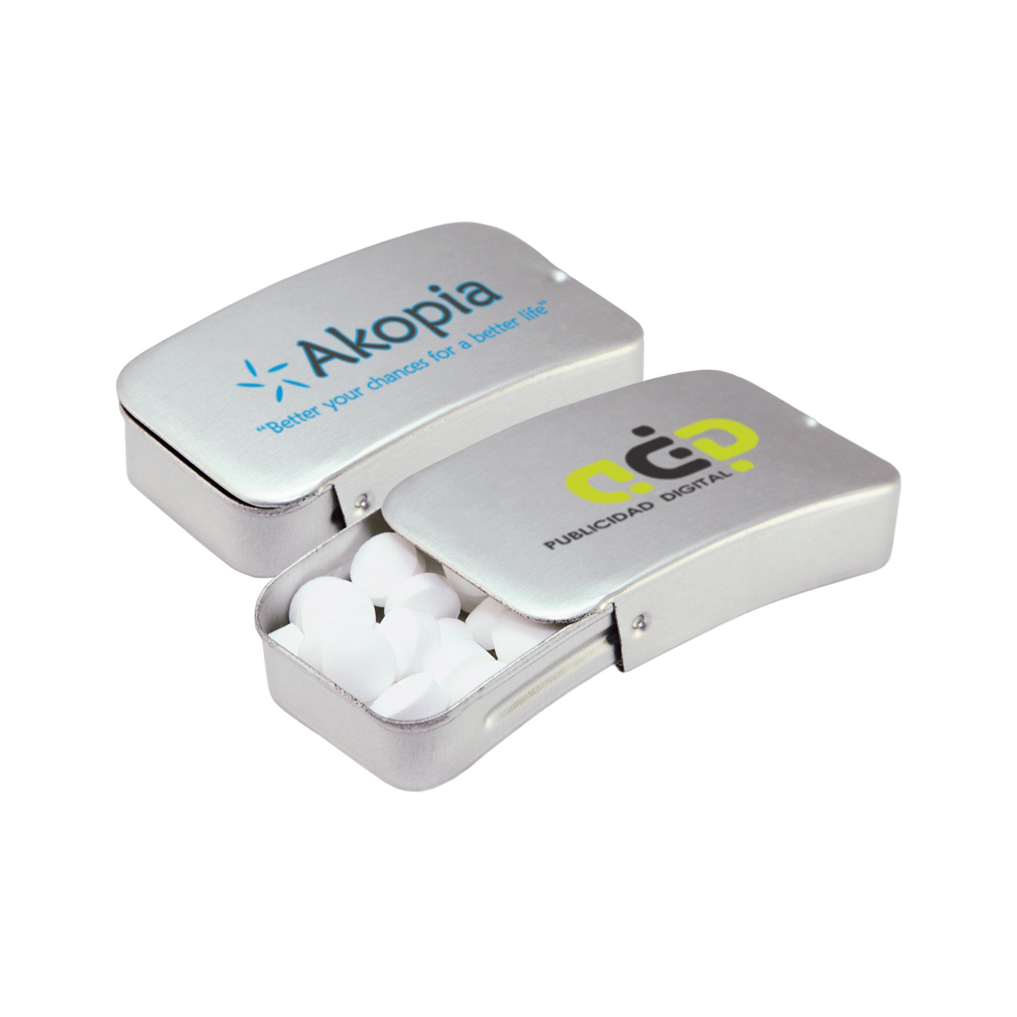 Promotional Micro Pocket Mint Tin with Logo | Pens.com